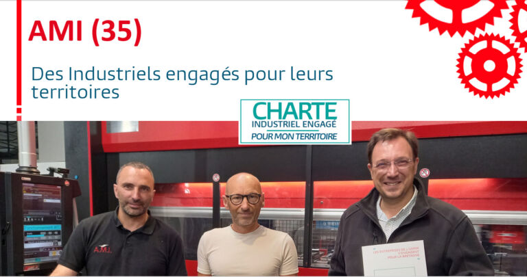 David CALVEZ et Guy CROZET Dirigeants de AMI-ATELIER DE METALLERIE INDUSTRIELLE, les signataires ...