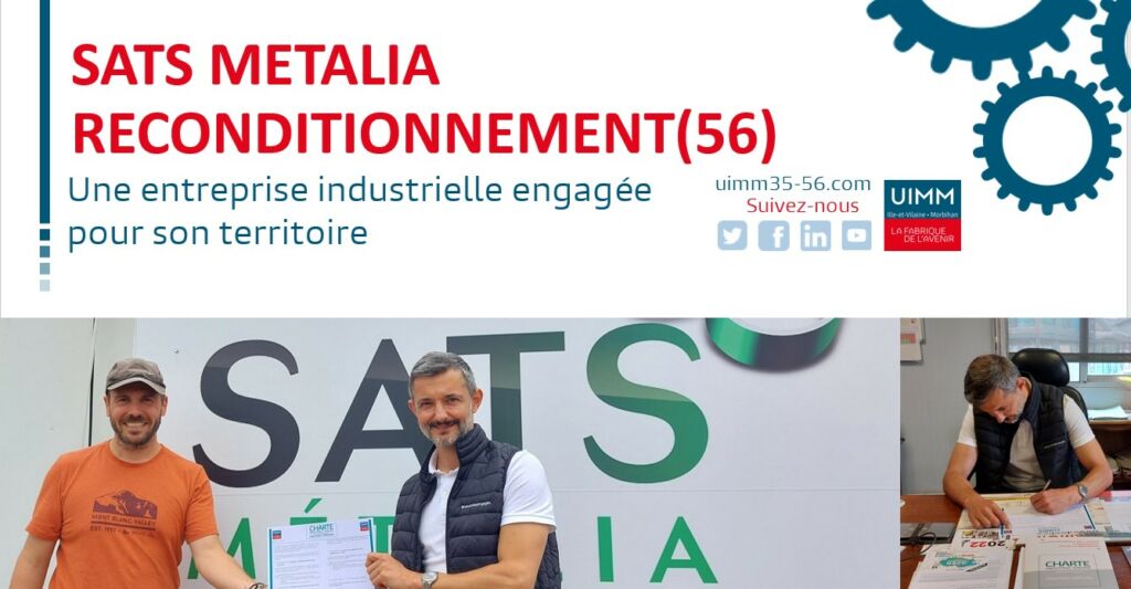 AXEL KRID Dirigeant de SATS (56), rejoint les signataires de la Charte "Industriel engagé pour ...
